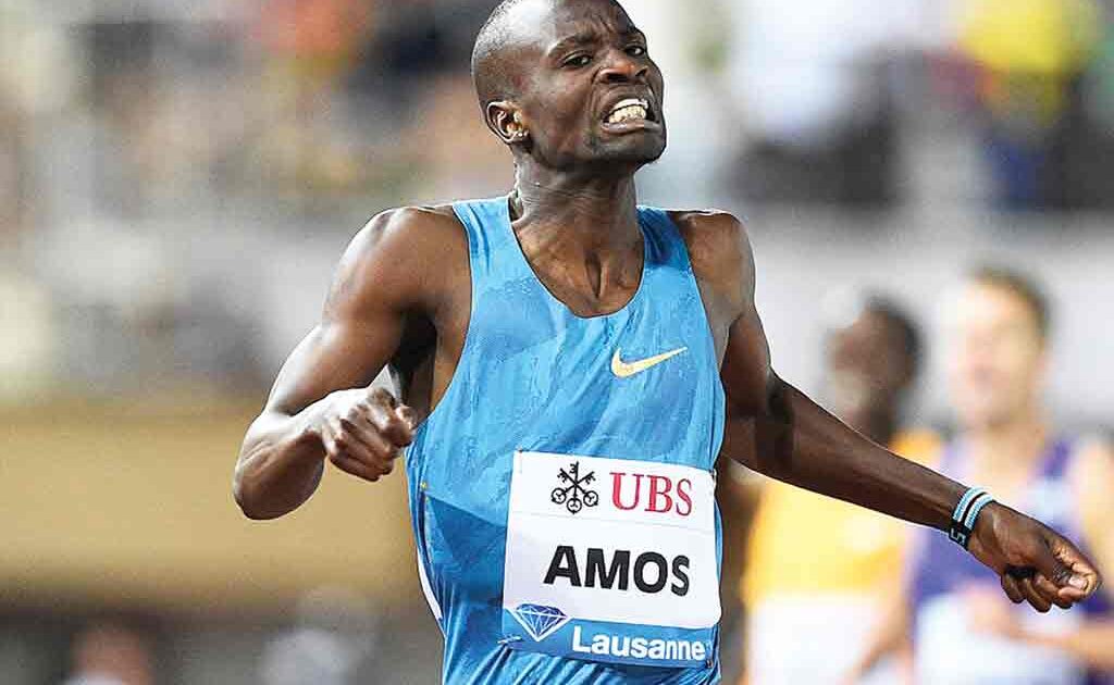 Nijel Amos takes Orange to task over unlawful use of his image – Botswana Gazette