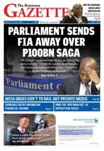 E-Edition – Botswana Gazette