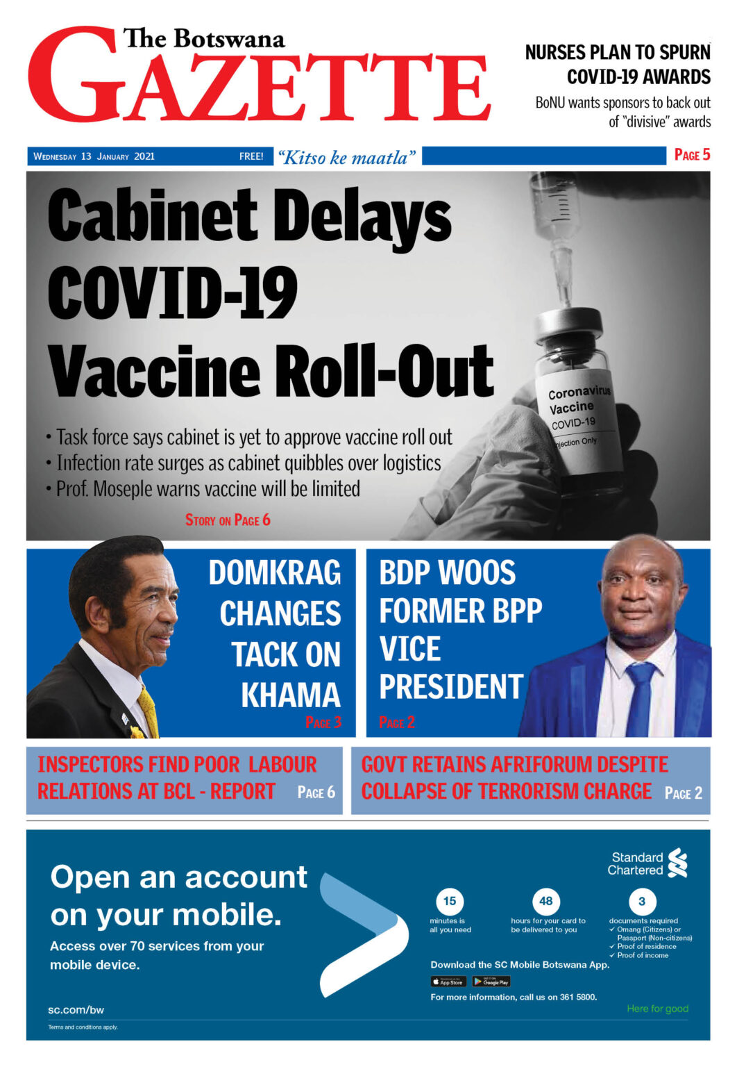 E-Edition – Botswana Gazette