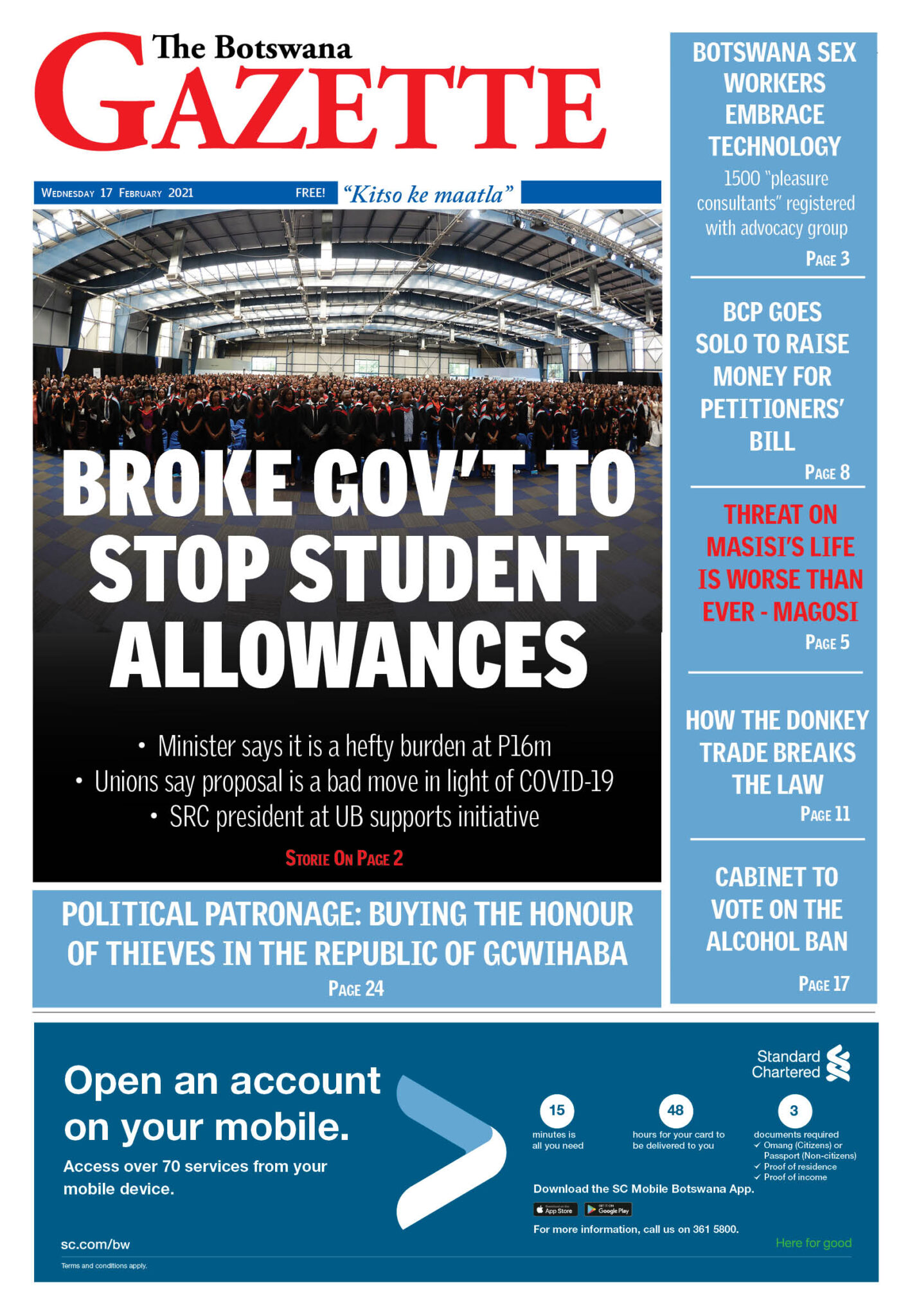 E-Edition – Botswana Gazette