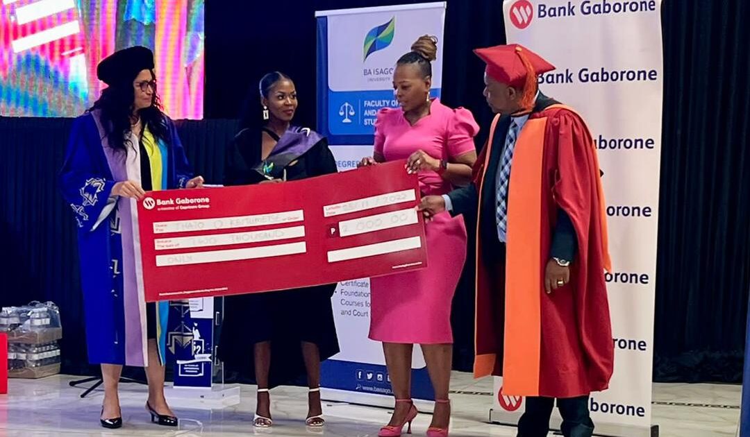 Bank Gaborone Sponsors Ba Isago Univerisity 16th Graduation – Botswana ...