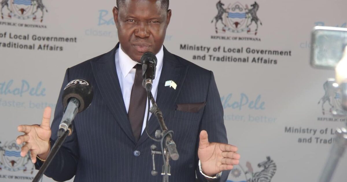 Minister Allays Fears Over Local Gov’t Decentralization – Botswana Gazette