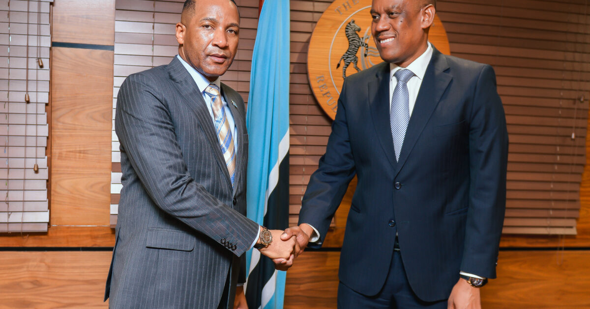 Saleshando Offers Hand of Support to Boko – Botswana Gazette