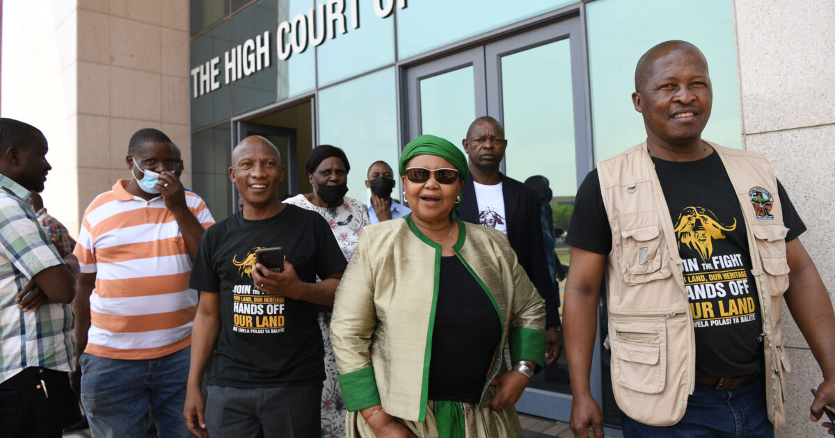 Keep Me Out Of Politics – Kgosi Mosadi – Botswana Gazette